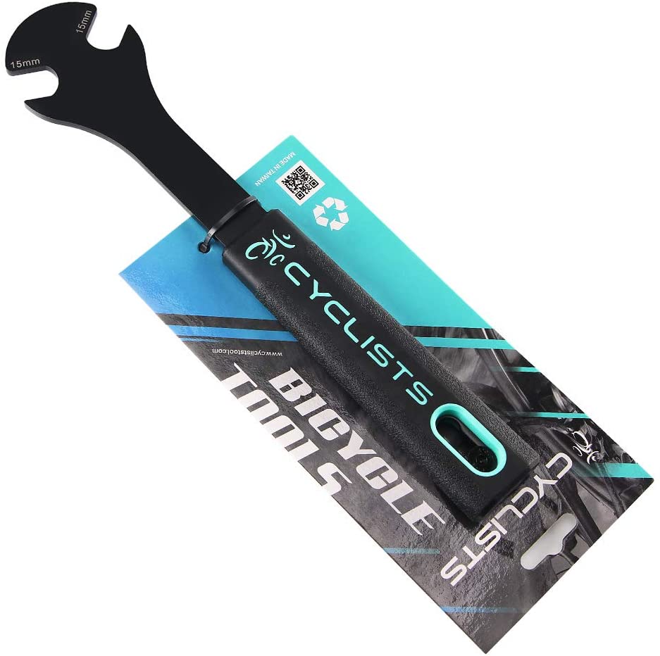 Bike Pedal Wrench Extra Long Handle - Pedal Spanner Double Wrench for ...