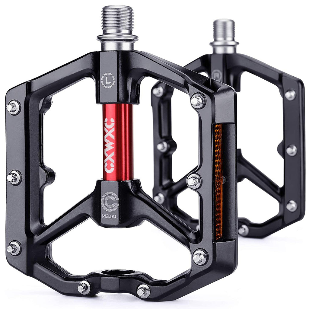 CXWXC Road/MTB Bike Pedals - Aluminum Alloy Bicycle Pedals - Mountain ...