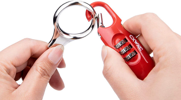 Combination Bike Lock Cable - Compact Anti-Theft Bicycle Chain Lock ...